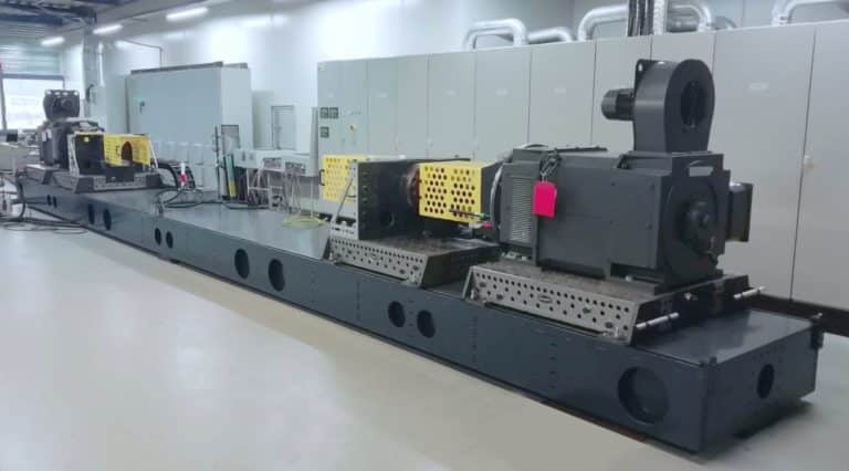 GreenMot e-bench for developing heavy duty vehicles axles