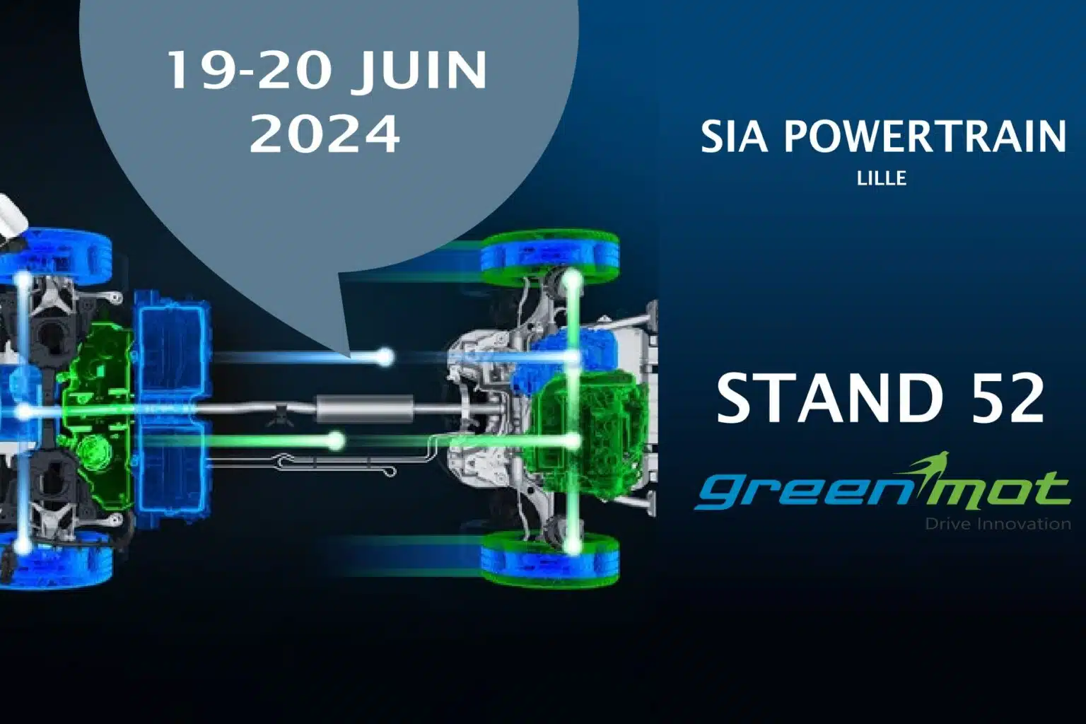 Greenmot sera à Lille pour SIA Powertrain 2024 - GREENMOT